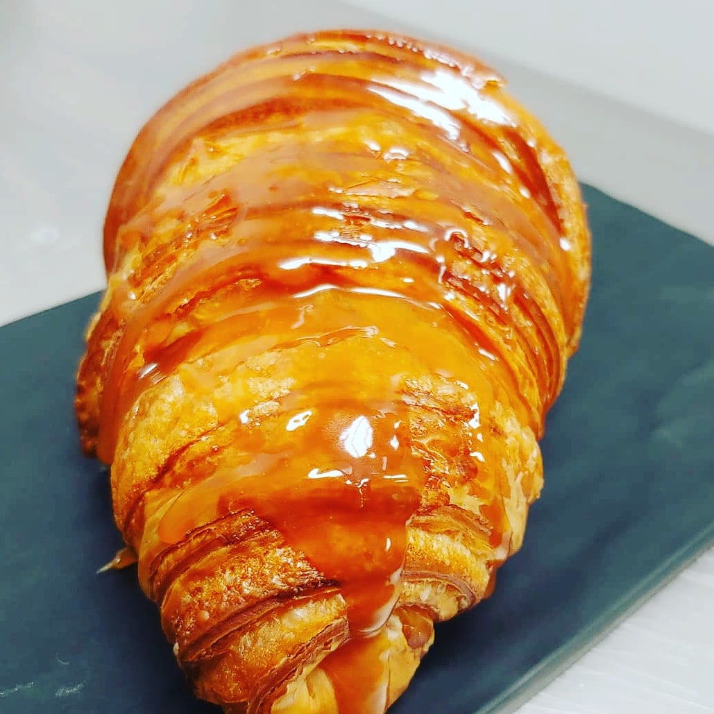 Salted Caramel Croissant | Nino's Bakery